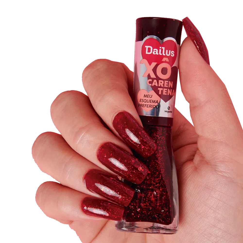 Esmalte Dailus Xô Carentena - Meu Esquema Preferido | Shopee Brasil