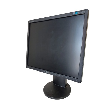 Monitor Lcd Samsung 743b 17 Polegadas Quadrado C/ Cabos | Shopee Brasil