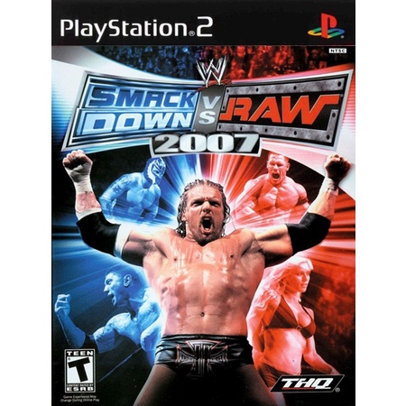 WWE SmackDown Vs. Raw 2007 (PS2) | Shopee Brasil