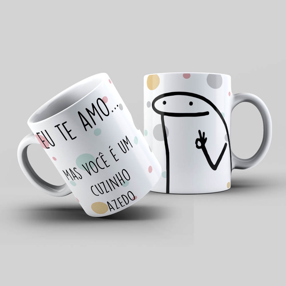 Caneca Personalizada Flork Diversos Modelos | Shopee Brasil