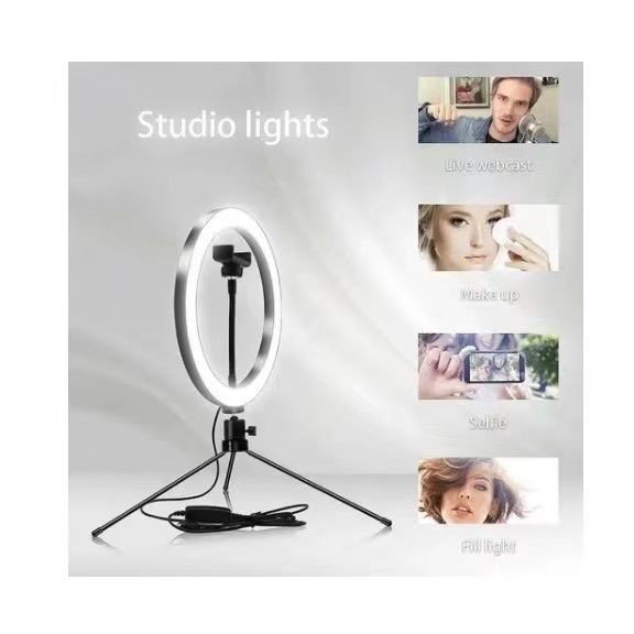 Iluminador Ring Light 6 Polegadas 16cm | Shopee Brasil