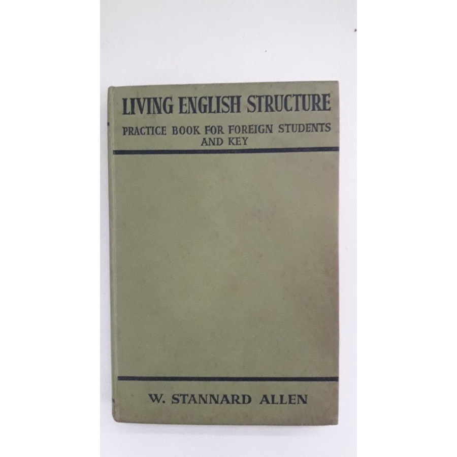 Living English Structure - W. Stannard Allen | Shopee Brasil