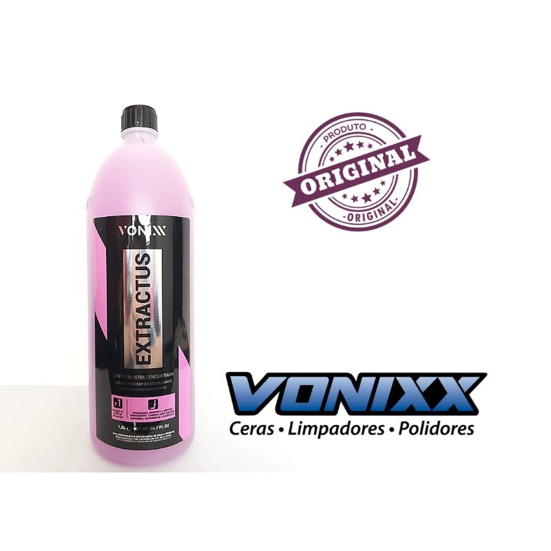 EXTRACTUS LIMPADOR ULTRA CONCENTRADO Vonixx 1,5L | Shopee Brasil