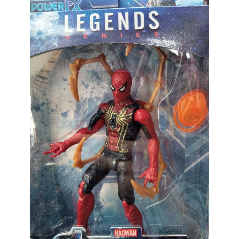 Boneco Homem Aranha Com Garras16cm Novo Uniforme Do Aranha De Ferro ... Boneco Homem Aranha Com Garras16cm Novo Uniforme Do Aranha De Ferro ...