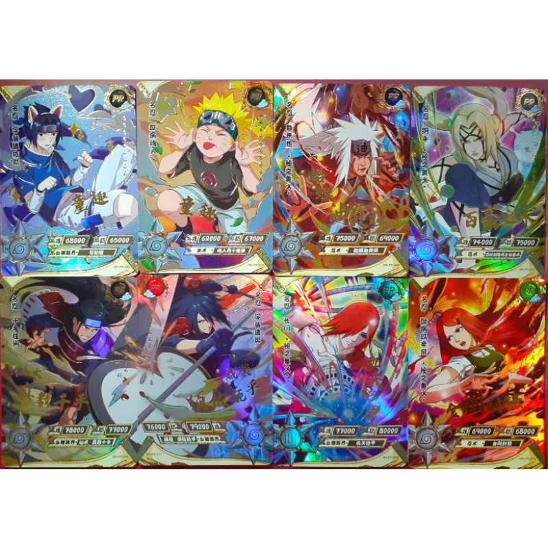 Naruto Shippuden Cards Importados Promocionais CCG TCG Ultra Raros de ...