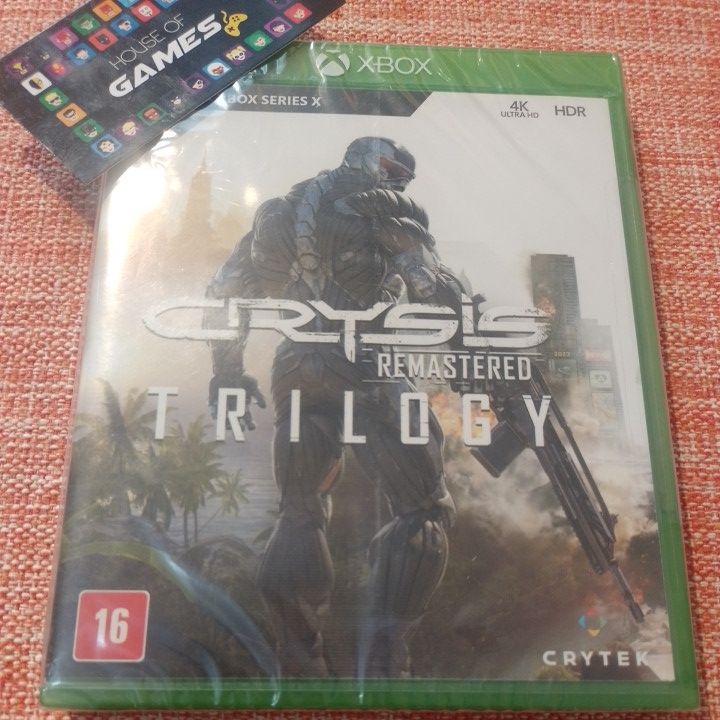 Crysis Remastered Trilogy Xbox one Mídia física novo Lacrado Original ...
