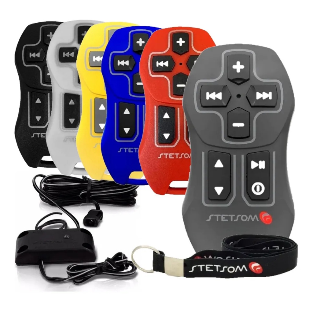 Controle Longa Distância Stetsom Sx Universal P/ Multimidia 200m Com ...