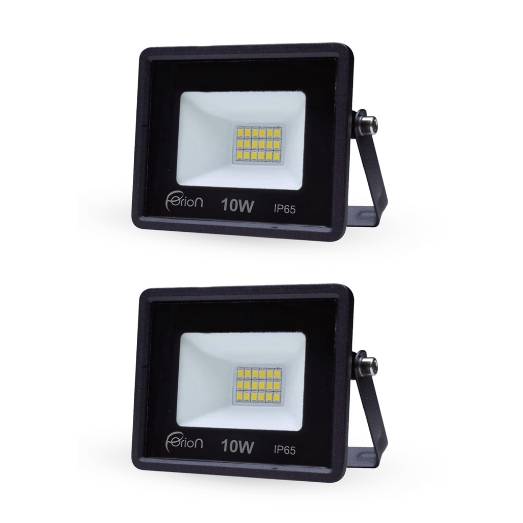 Kit 2 Refletores Led 10w IP65 6400K Branco Frio Orion | Shopee Brasil