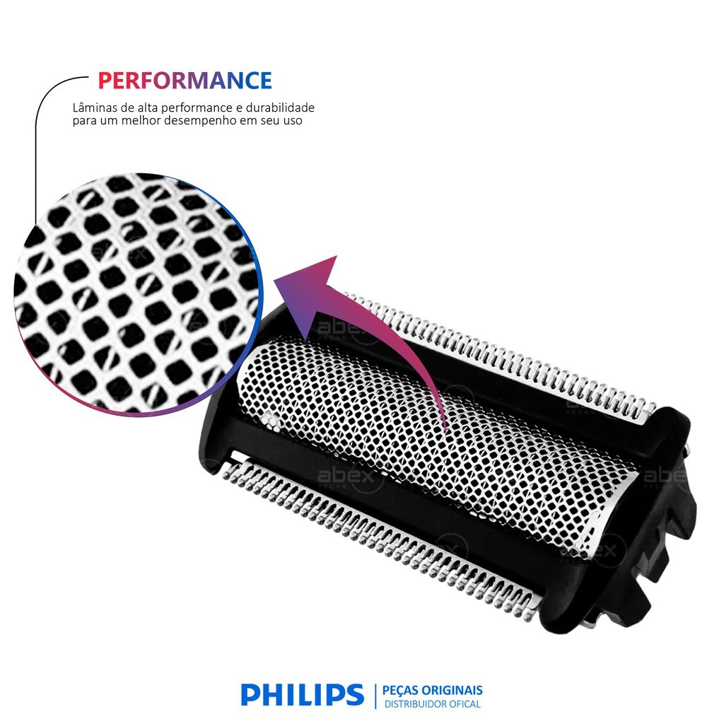 Lamina Para Aparador De Pelos Philips Bodygroom BG2000 Original ...