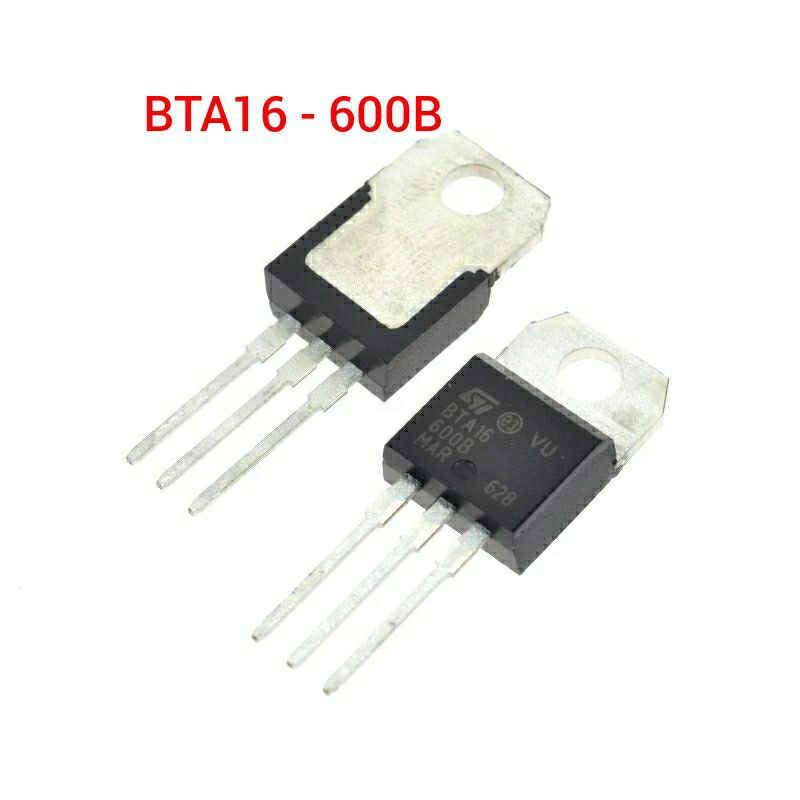 Bta16-600 Kit 5 Unidades TRIAC BTA16 600B 16A 600V | Shopee Brasil
