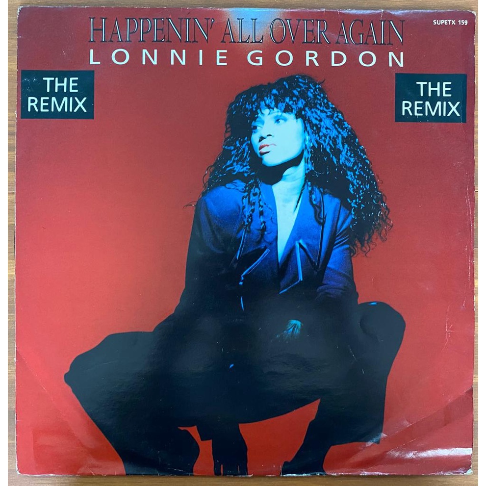 LP Disco Vinil Lonnie Gordon - Happenin' All Over Again | Shopee Brasil