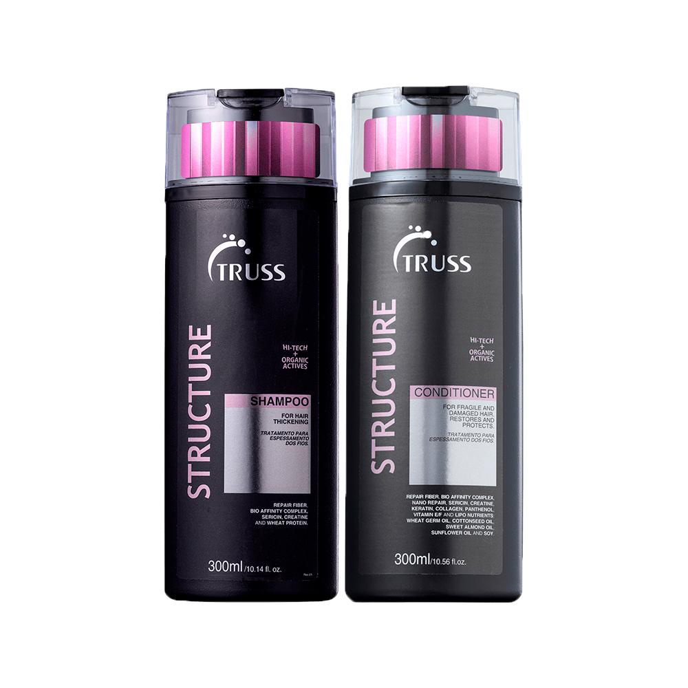 Kit Truss Structure - Shampoo e Condicionador | Shopee Brasil