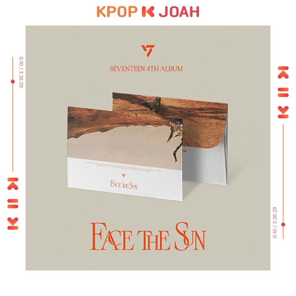 SEVENTEEN - 4TH ALBUM [Face the Sun] (Weverse Albums ver.) | Shopee Brasil