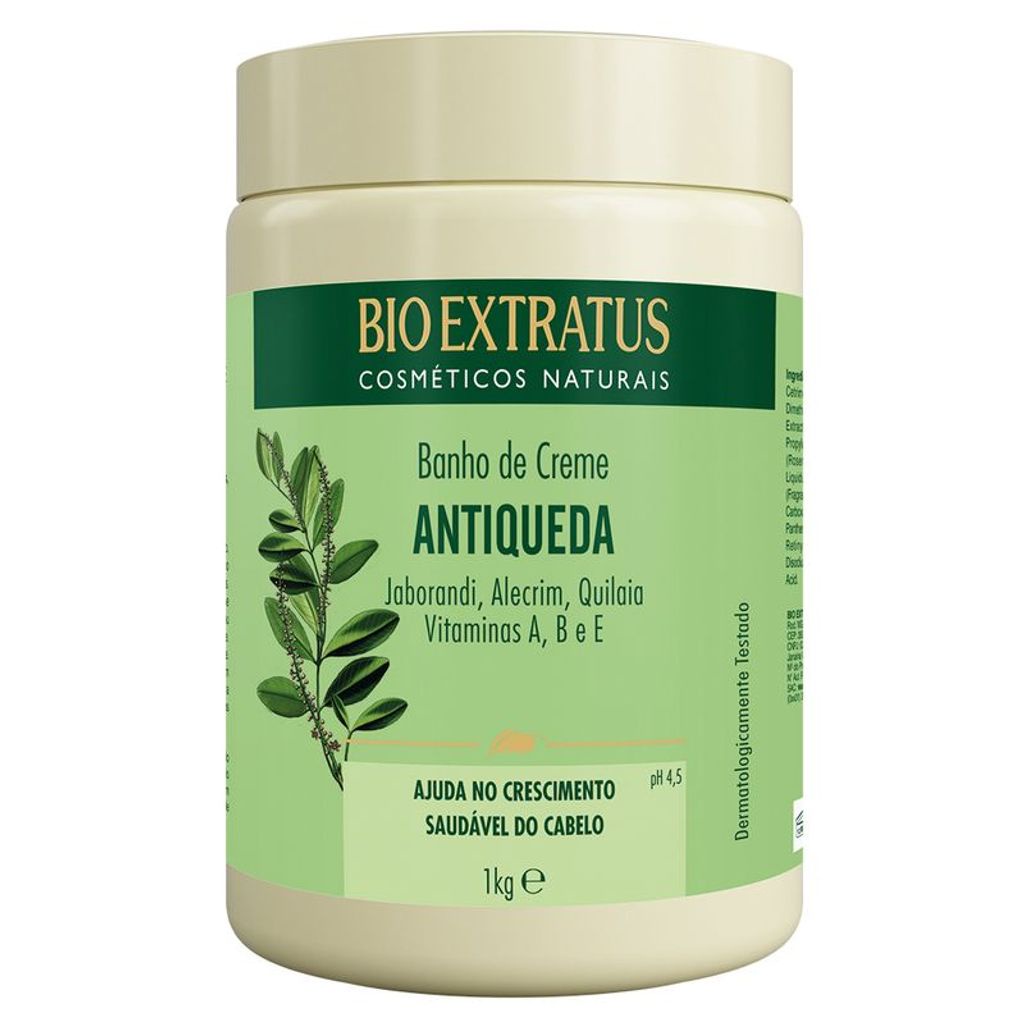 Creme De Tratamento Bio Extratus Jaborandi Antiqueda 1Kg | Shopee Brasil