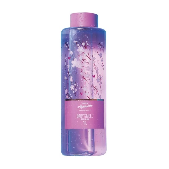 Body Splash Avon Aquavibe Refrescantes Baby Smell - 1l | Shopee Brasil