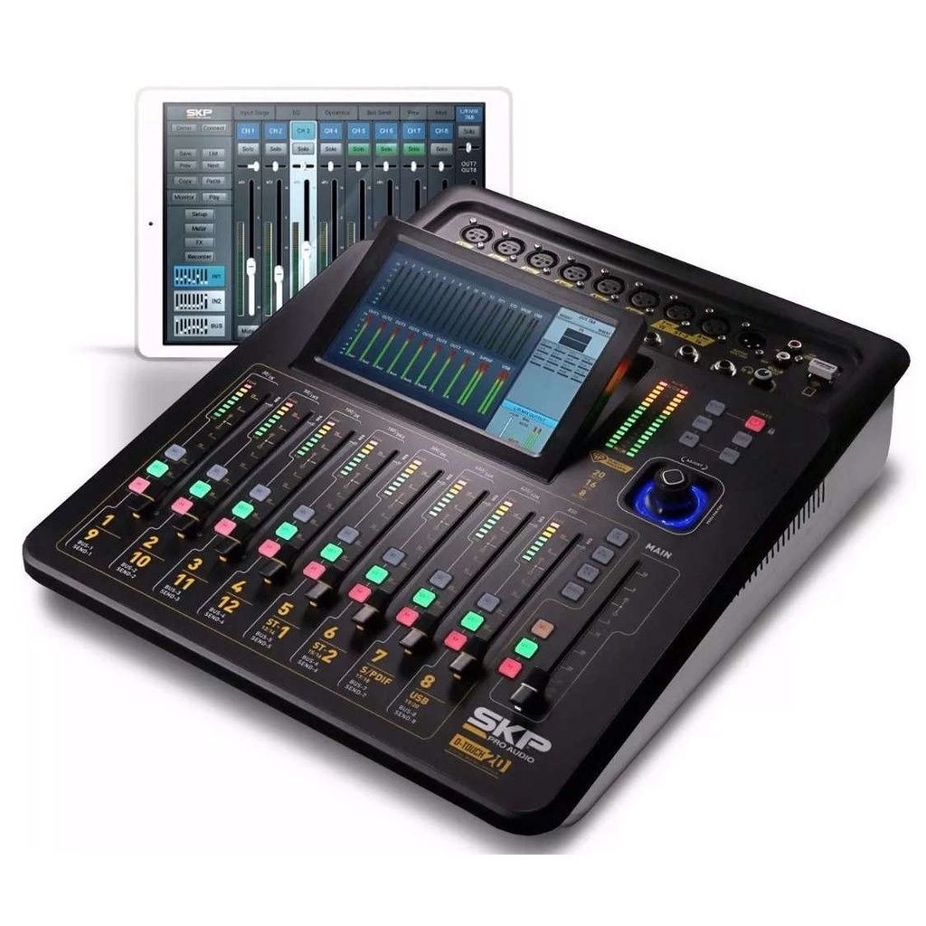 Mesa De Som Digital 20 Canais Profissional D-touch | Shopee Brasil