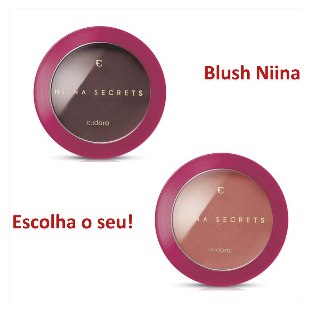 Blush & Go Eudora Niina Secrets 5g | Shopee Brasil