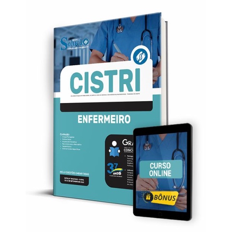 Apostila CISTRI 2022 - Enfermeiro | Shopee Brasil