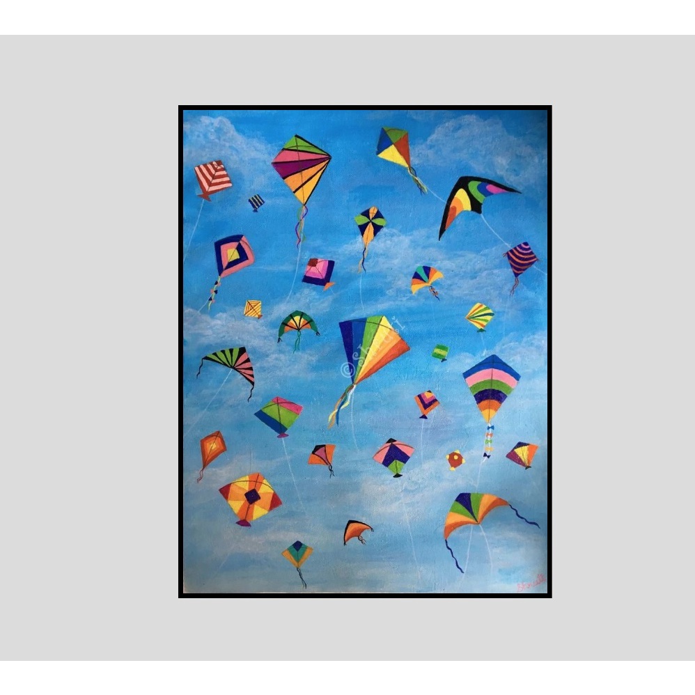 Quadro pipa papagaio cafifa arraia pandorga estilão pião | Shopee Brasil