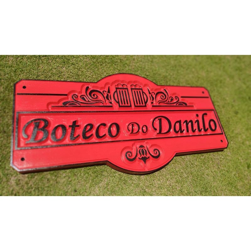 Placa em madeira maciça personalizada | Shopee Brasil