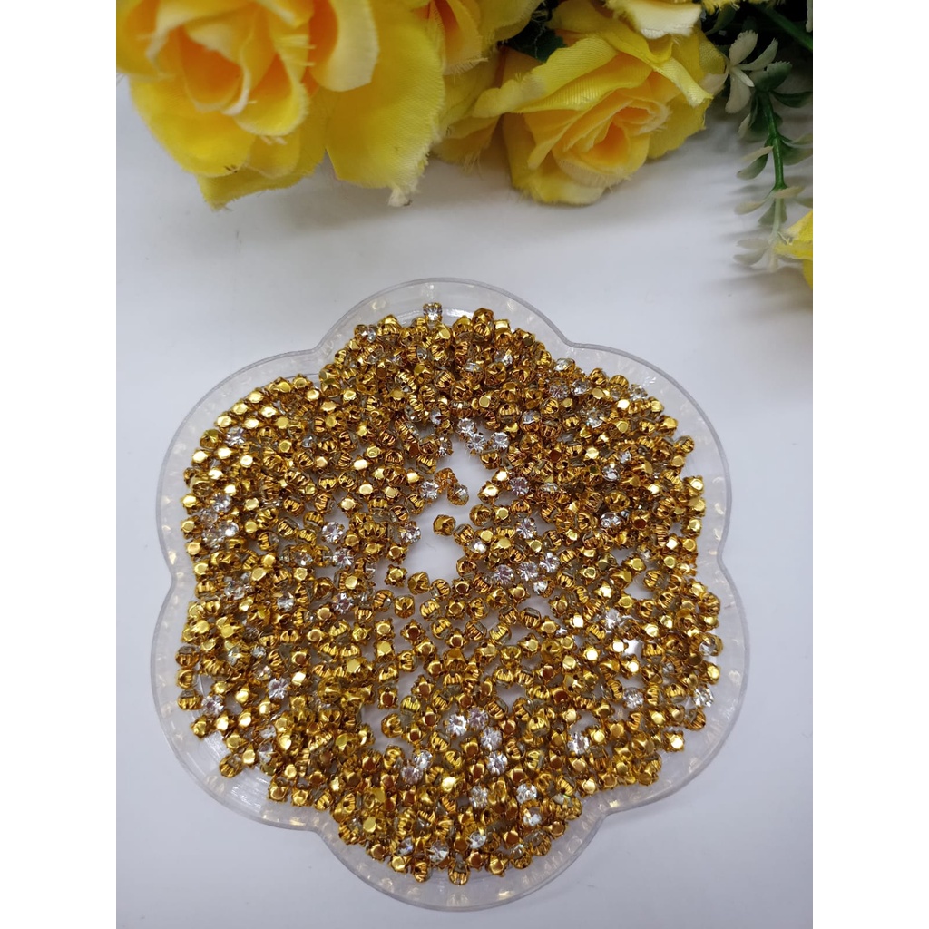 Strass de Costura tamanho 4mm 100 UNIDADE | Shopee Brasil