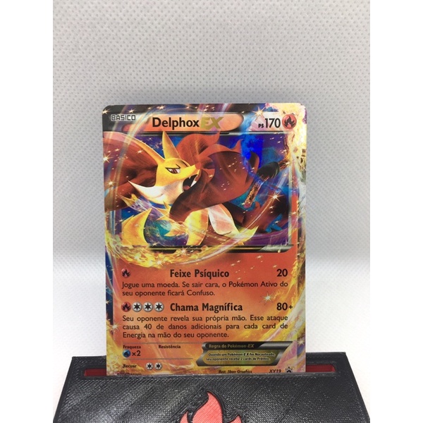 Delphox EX | XY Promos | Carta Pokemon | Shopee Brasil