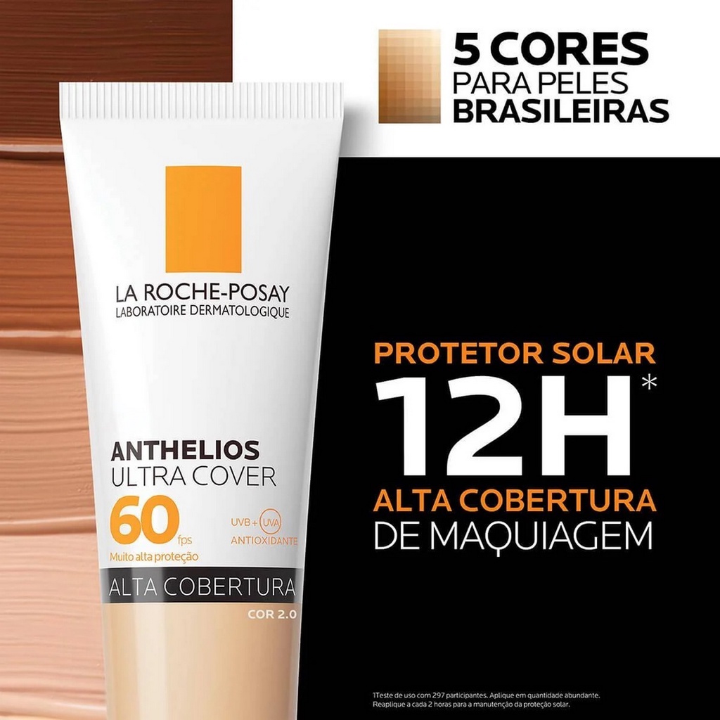 Protetor Solar La Roche-Posay Anthelios Ultra Cover FPS60 Alta ...