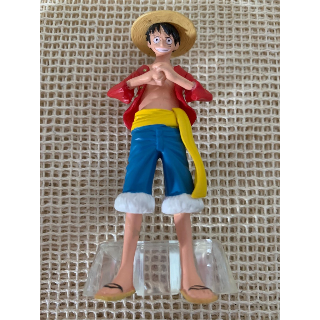 Miniaturas One Piece Action figures Originais Luffy, Sanji, Usopp ...