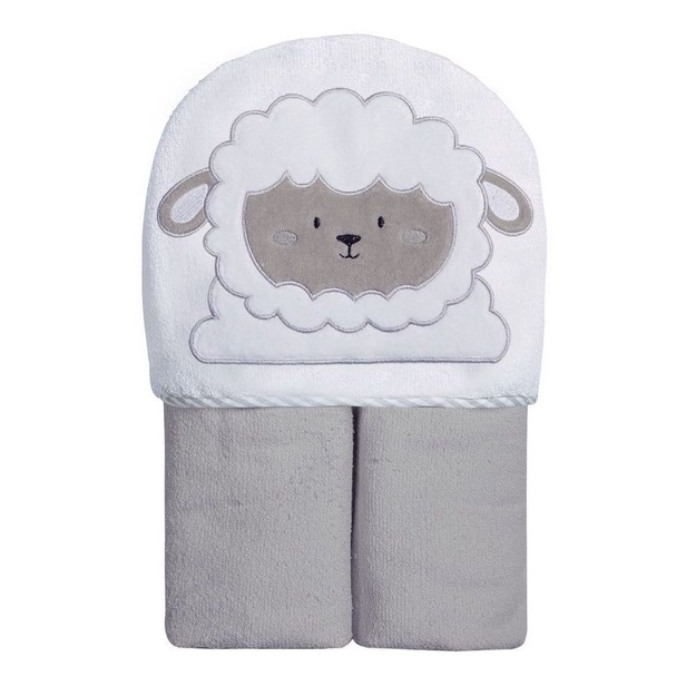 Toalha De Banho Bebe Infantil Felpuda Com Forro de Fralda Papi Friends ...