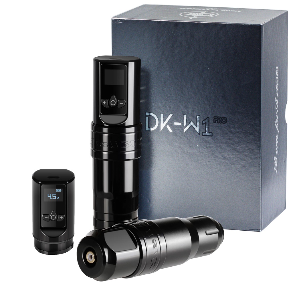 Máquina Pen DKlab W1 Pro Com Fonte e Fonte Extra Para Tatuagem | Shopee Brasil