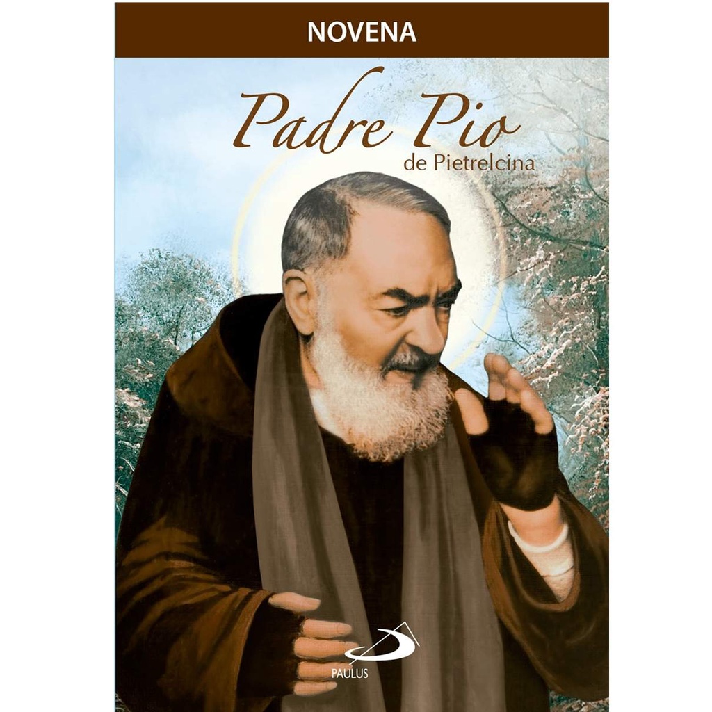 Livro Novena São Pio de Pietrelcina - Padre Pio Editora Paulus | Shopee Brasil