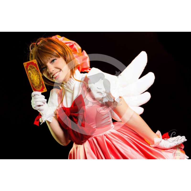 Foto Impressa Sakura Carta Criada Pelo Mago Clow | Shopee Brasil