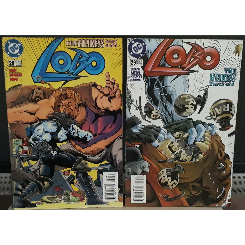 Lobo 28 e 29 (1996, edição original americana) - DC Comics / HQ ...