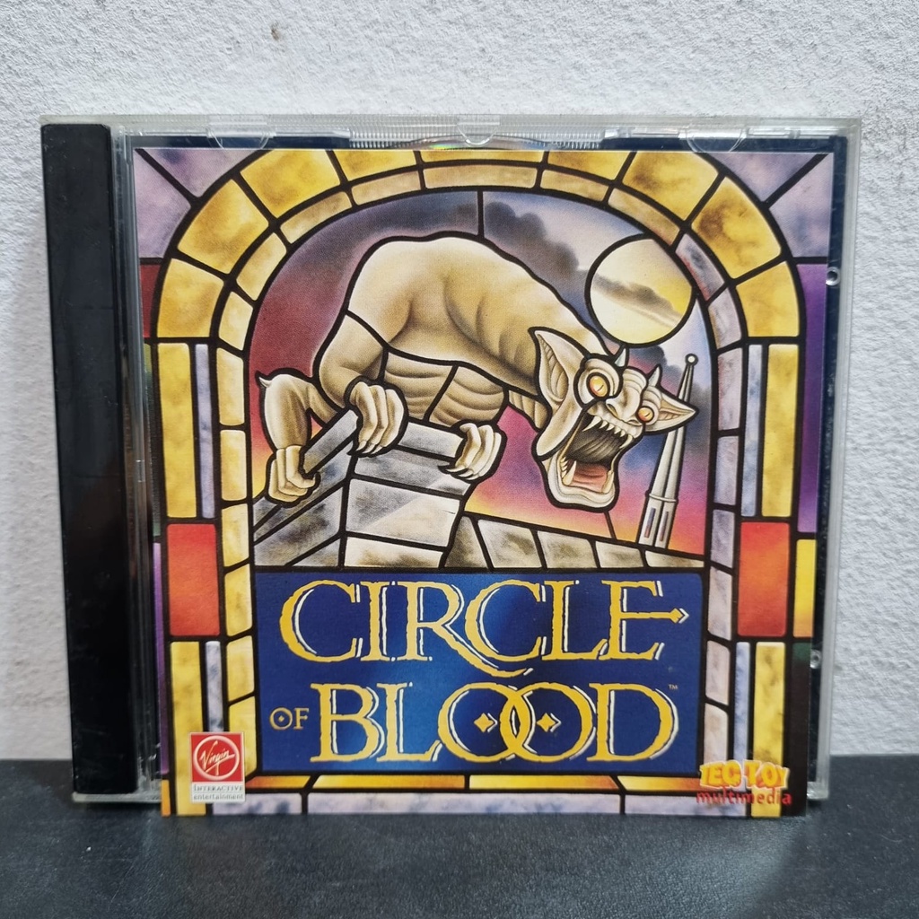 Jogo P/ PC Circle Of Blood Disc 1 TecToy | Virgin | Antigo | Shopee Brasil