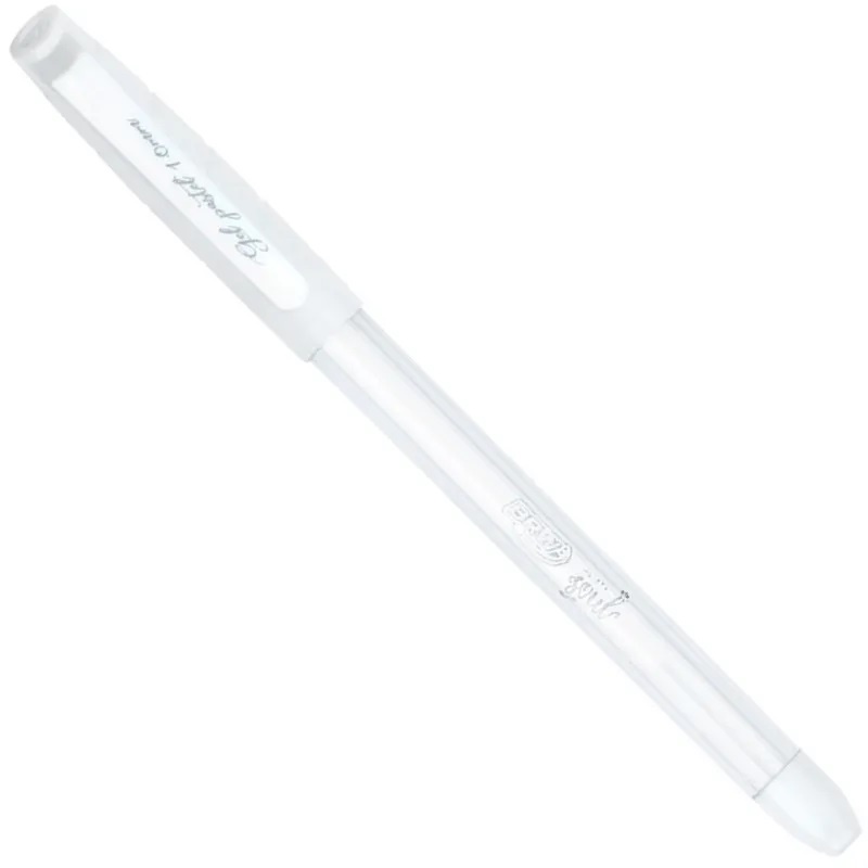 Caneta em Gel Branca 1.0mm BRW | Shopee Brasil