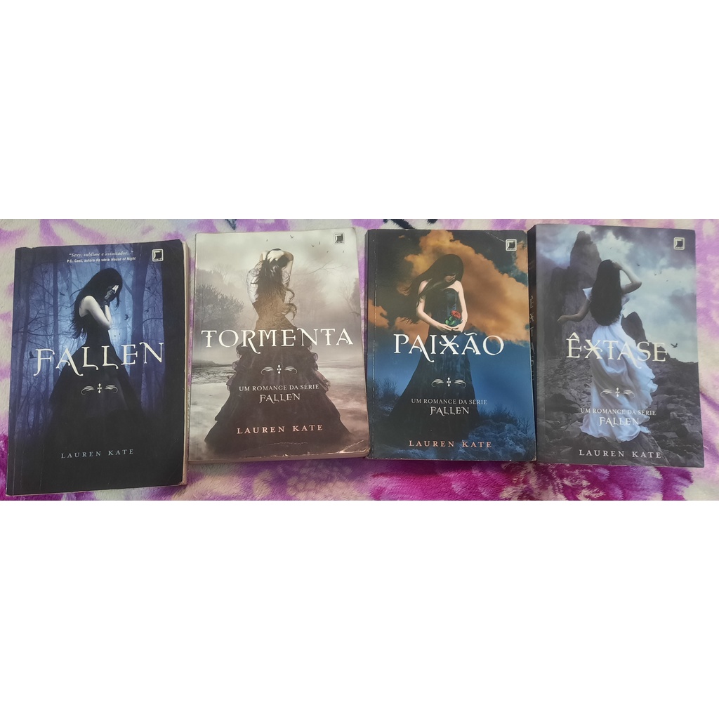 Livros Fallen Completo 4 (capas antiga) | Shopee Brasil