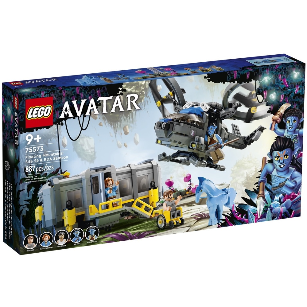 Lego Avatar Montanhas Flutuantes: Site 26 e RDA Samson 75573 | Shopee ...