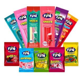kit 50 pacotes de fini tipos sortidos guloseimas variadas | Shopee Brasil