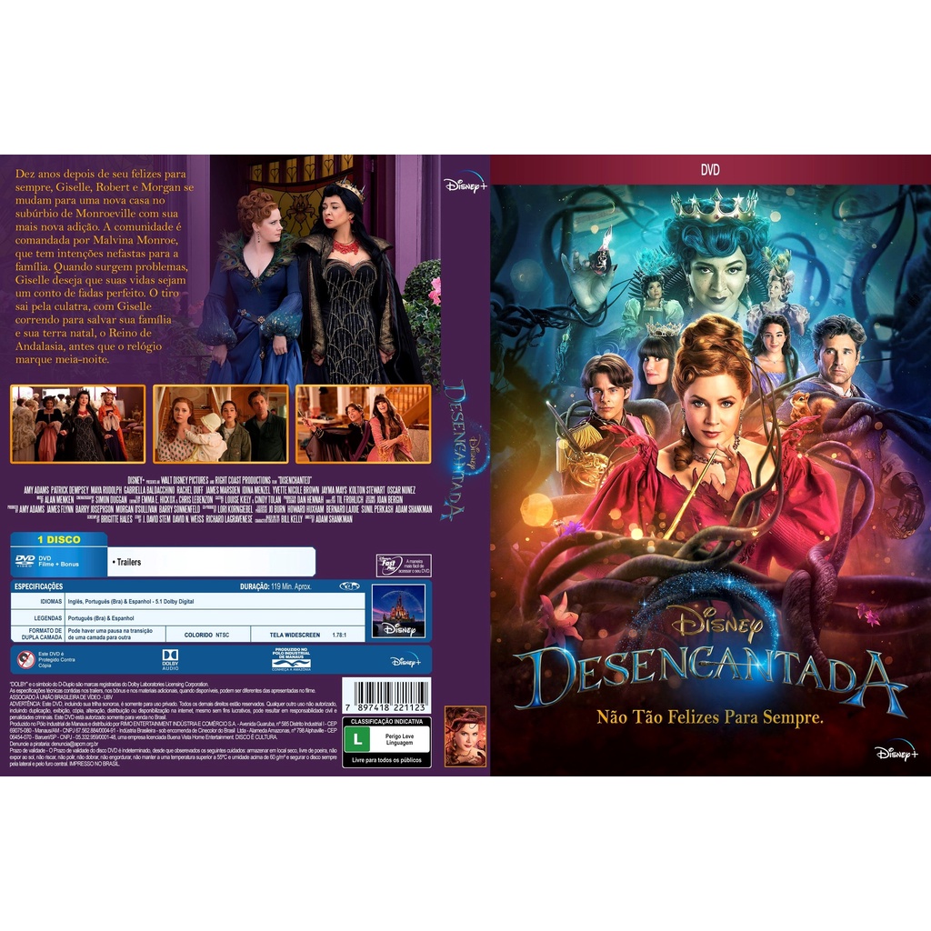 ENCANTADA E DESENCANTADA (2 FILMES) | Shopee Brasil