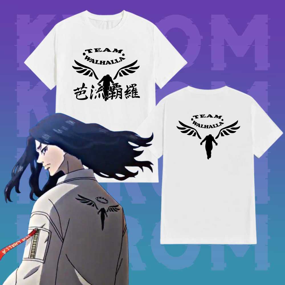 Camiseta Anime Tokyo Revengers | Valhalla Baji [Unissex] | Shopee Brasil