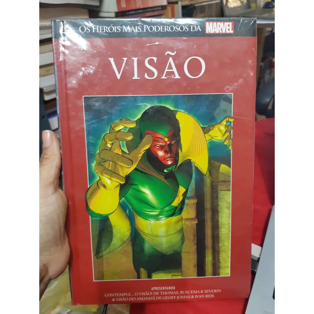 Os Heróis Mais Poderosos Da Marvel: Visão | Shopee Brasil