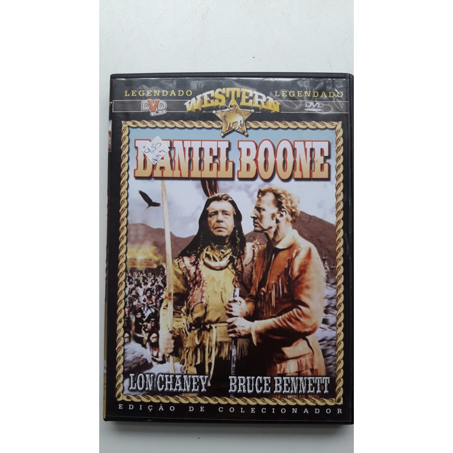 DVD Original - Daniel Boone - Bruce Bennett | Shopee Brasil