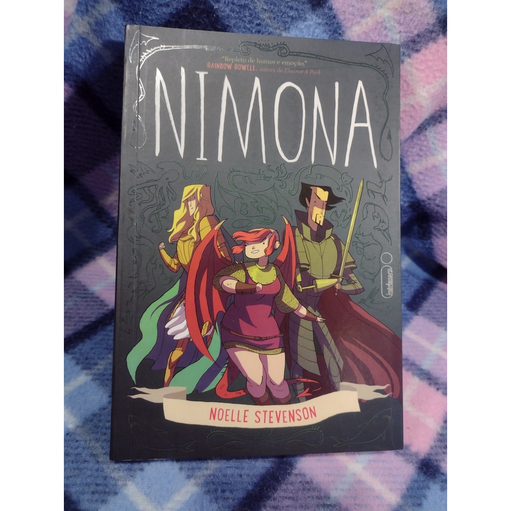 Livro: Nimona (HQ) - Noelle Stevenson | Shopee Brasil