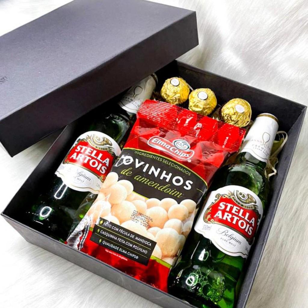 Caixa Presente com cerveja/ kit com cerveja | Shopee Brasil