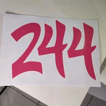 Adesivo 244 | Shopee Brasil
