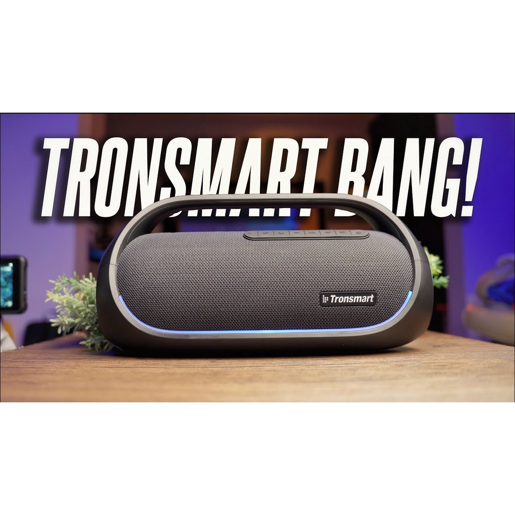 Alto-falante Tronsmart Bang portátil com bluetooth 60W | Shopee Brasil