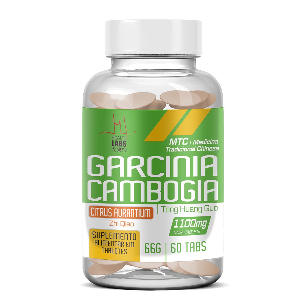 Garcinia Cambogia 1100mg c/60 Capsulas Health Labs - Sacia a fome ...