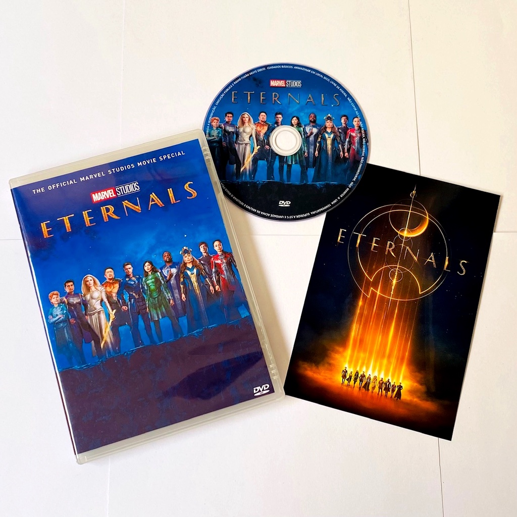 Dvd Eternos 2021 Eternals Dublado E Legendado | Shopee Brasil
