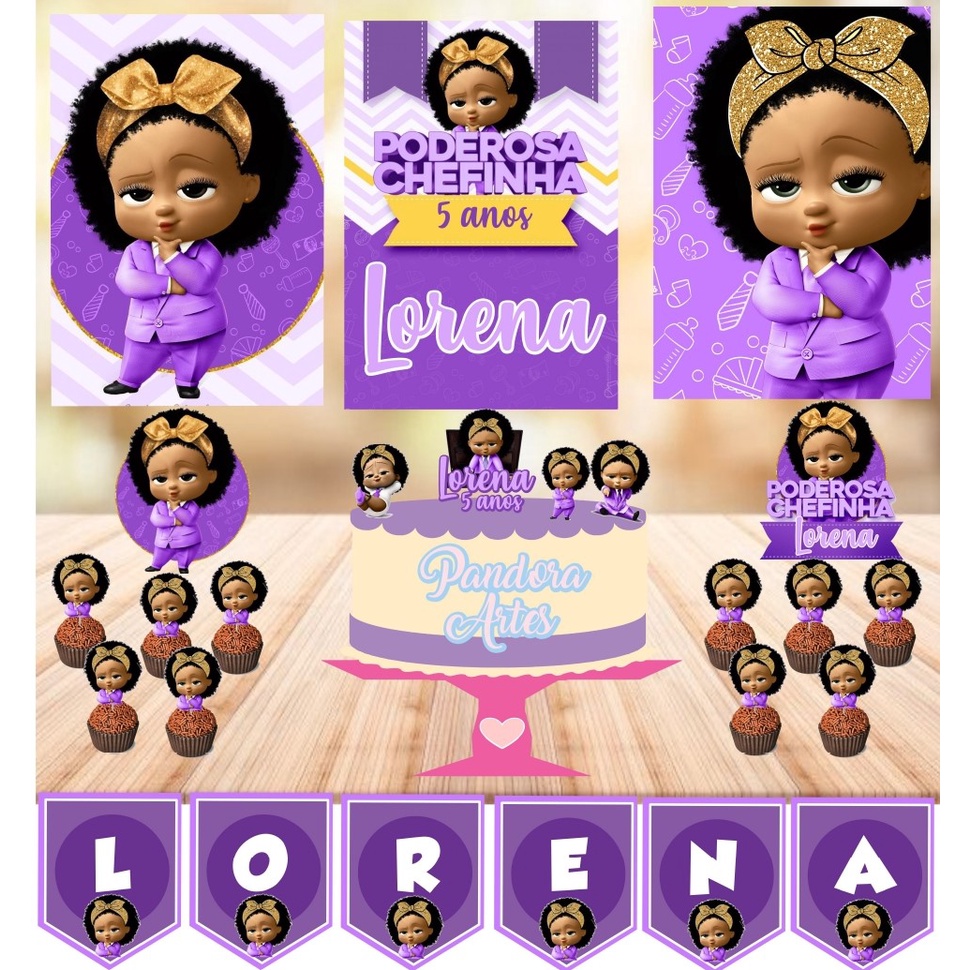 Kit Festa Poderosa Chefinha (Morena) | Shopee Brasil