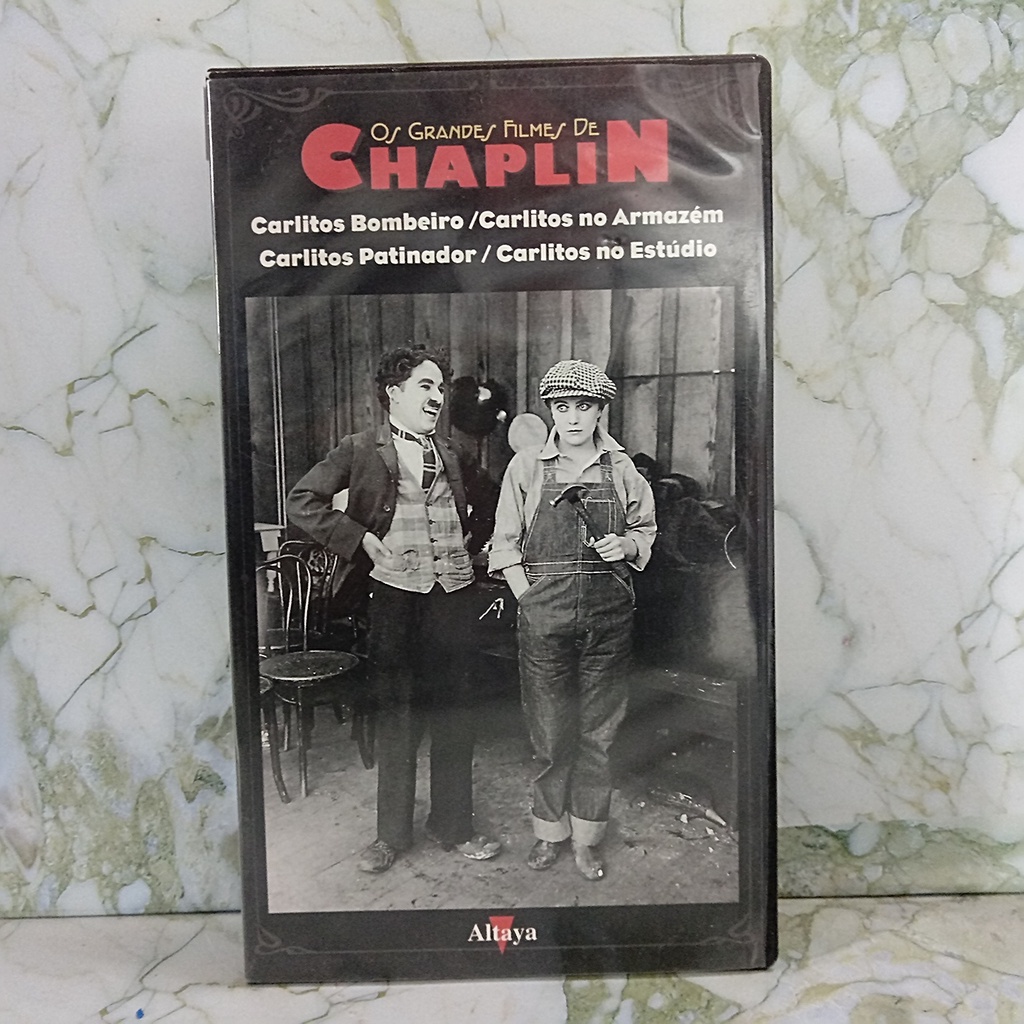 Fitas Vhs Filme: Os Grandes Filmes De Chaplin (FV108) | Shopee Brasil